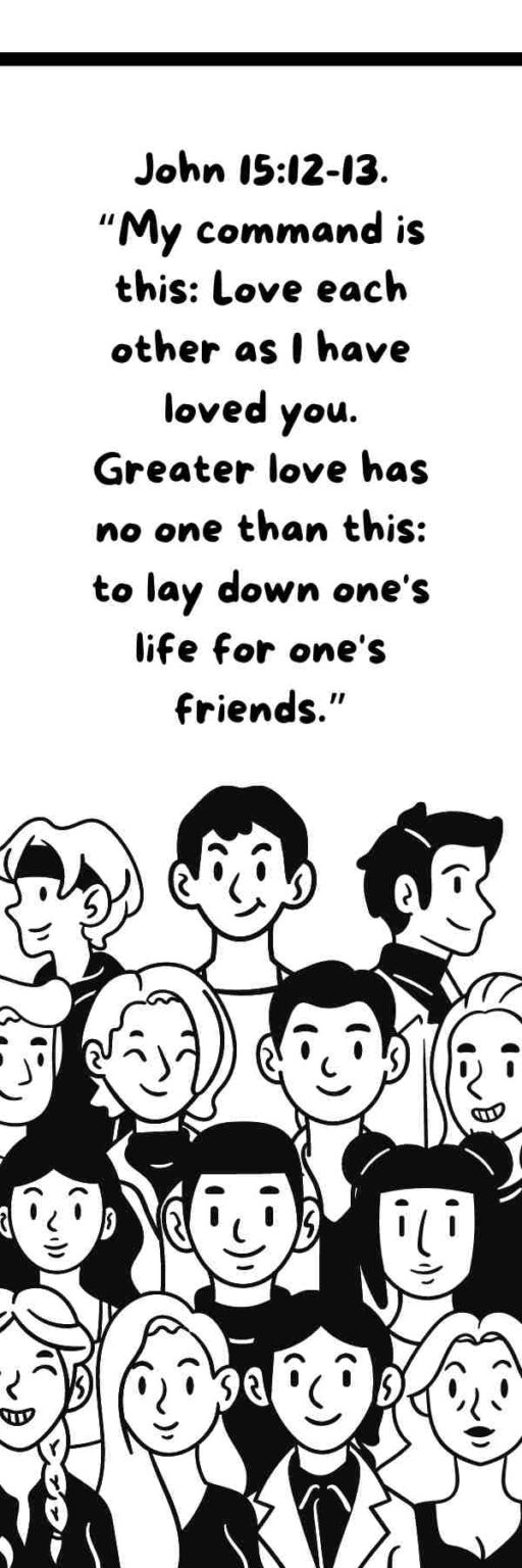 John 15 12 13 Scripture Bookmark Coloring In Free Bible Worksheets john-15-12-13-scripture-bookmark-coloring-in-free-bible-worksheets