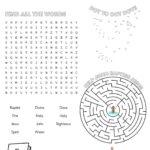 Bible Worksheets - Free Bible Worksheets