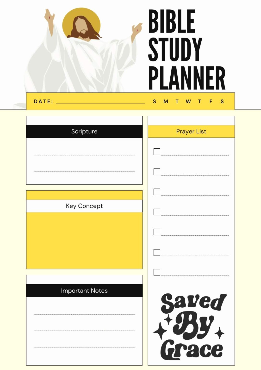 Scripture Reflection Guide for Youth – Single-Page Bible Study ...