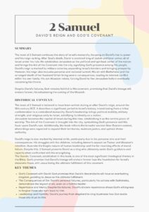 The Historical Books of the Bible – Printable Bible Summary Sheets ...