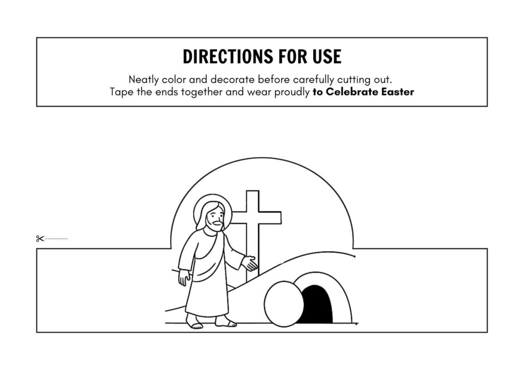 Free Easter Resurrection Illustration Template (2 Variations ...