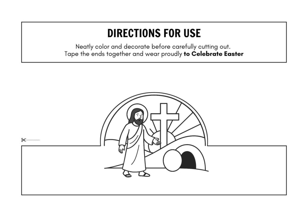 Free Easter Resurrection Illustration Template (2 Variations ...
