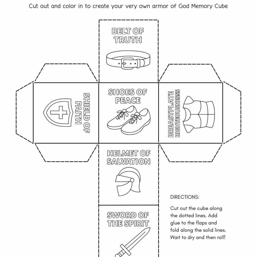 Joshua’s Trumpet Craft – Walls of Jericho Printable - Free Bible Worksheets