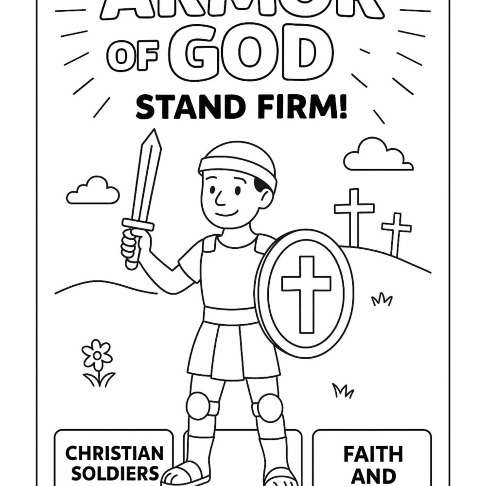 stand firm in Christ - Free Bible Worksheets