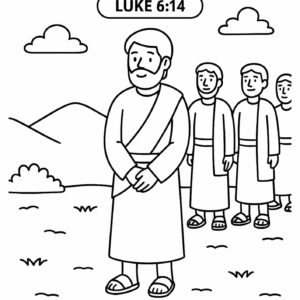 Free Bible Character Coloring Pages for Kids | Printable Bible Heroes ...