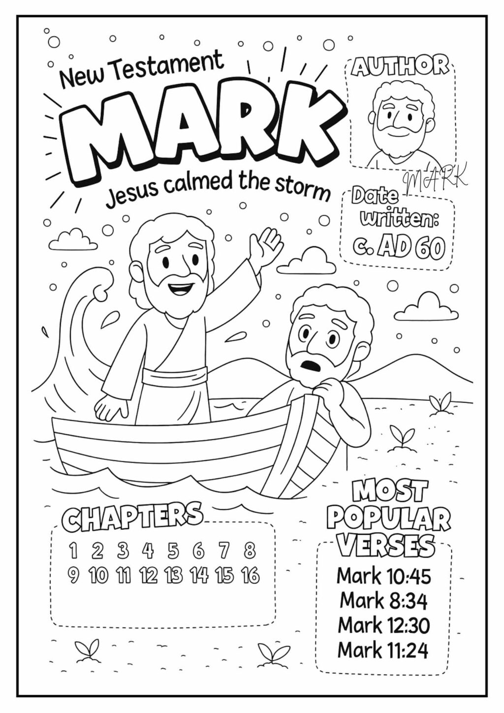 Free Printable Bible Magazine Covers – Gospels & Acts (Matthew to Acts ...