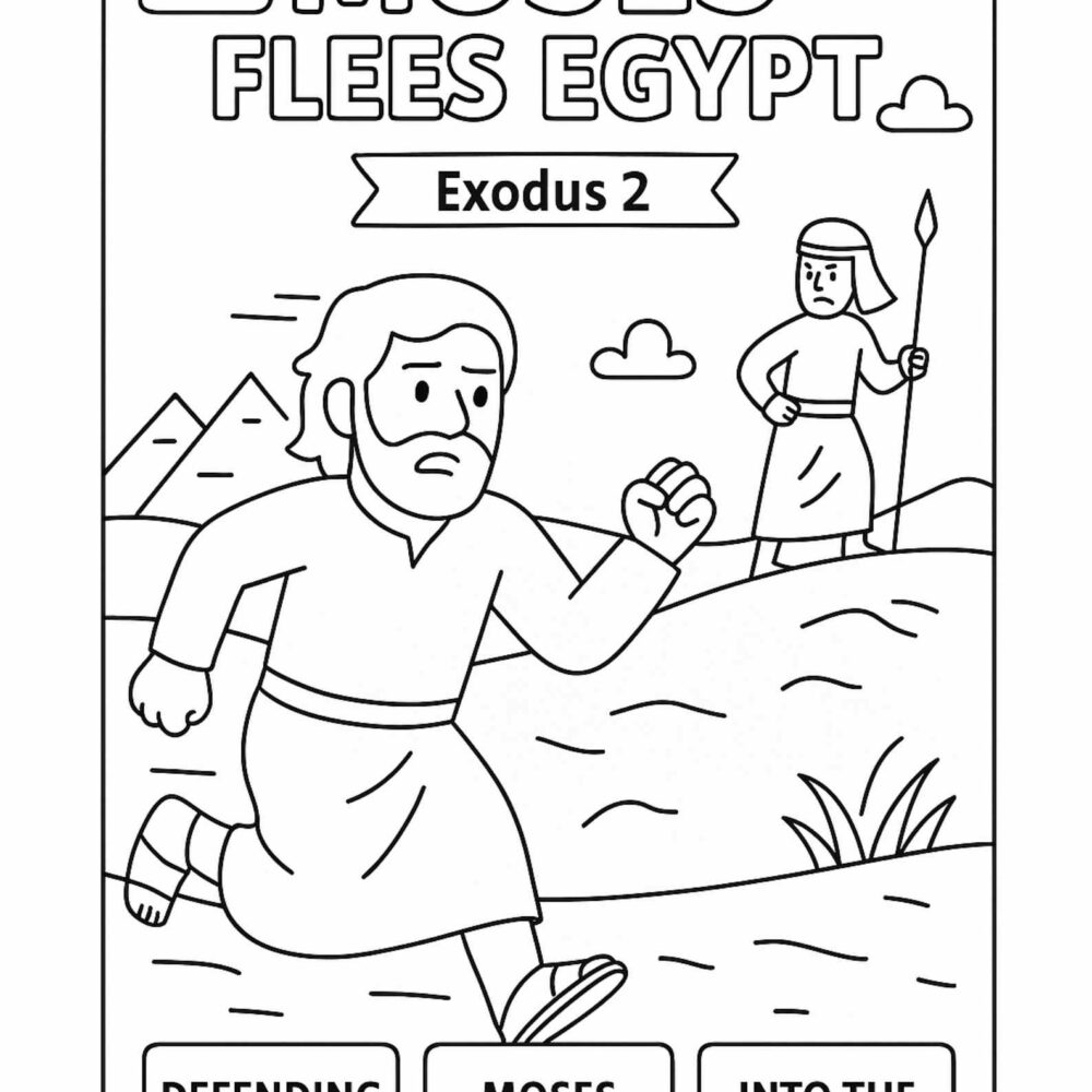Exodus 2 printable - Free Bible Worksheets