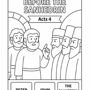 acts 4 Archives - Free Bible Worksheets