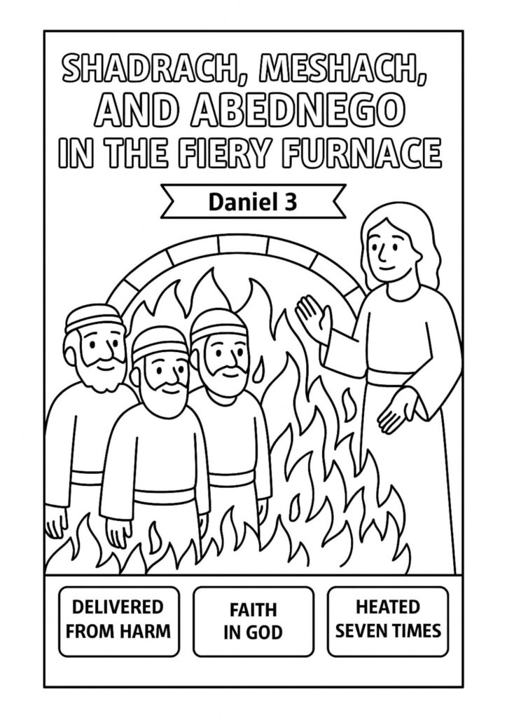Shadrach, Meshach, and Abednego in the Fiery Furnace – Free Bible ...