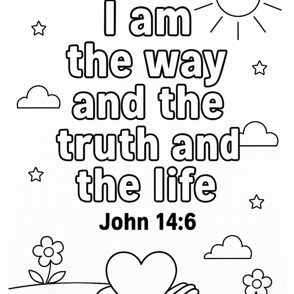 Memory Verse - Free Bible Worksheets