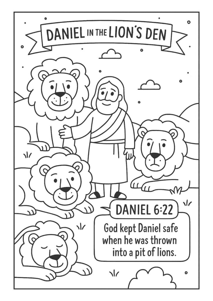 Old Testament Heroes Bible Coloring Pages – Free Printable Pack for ...