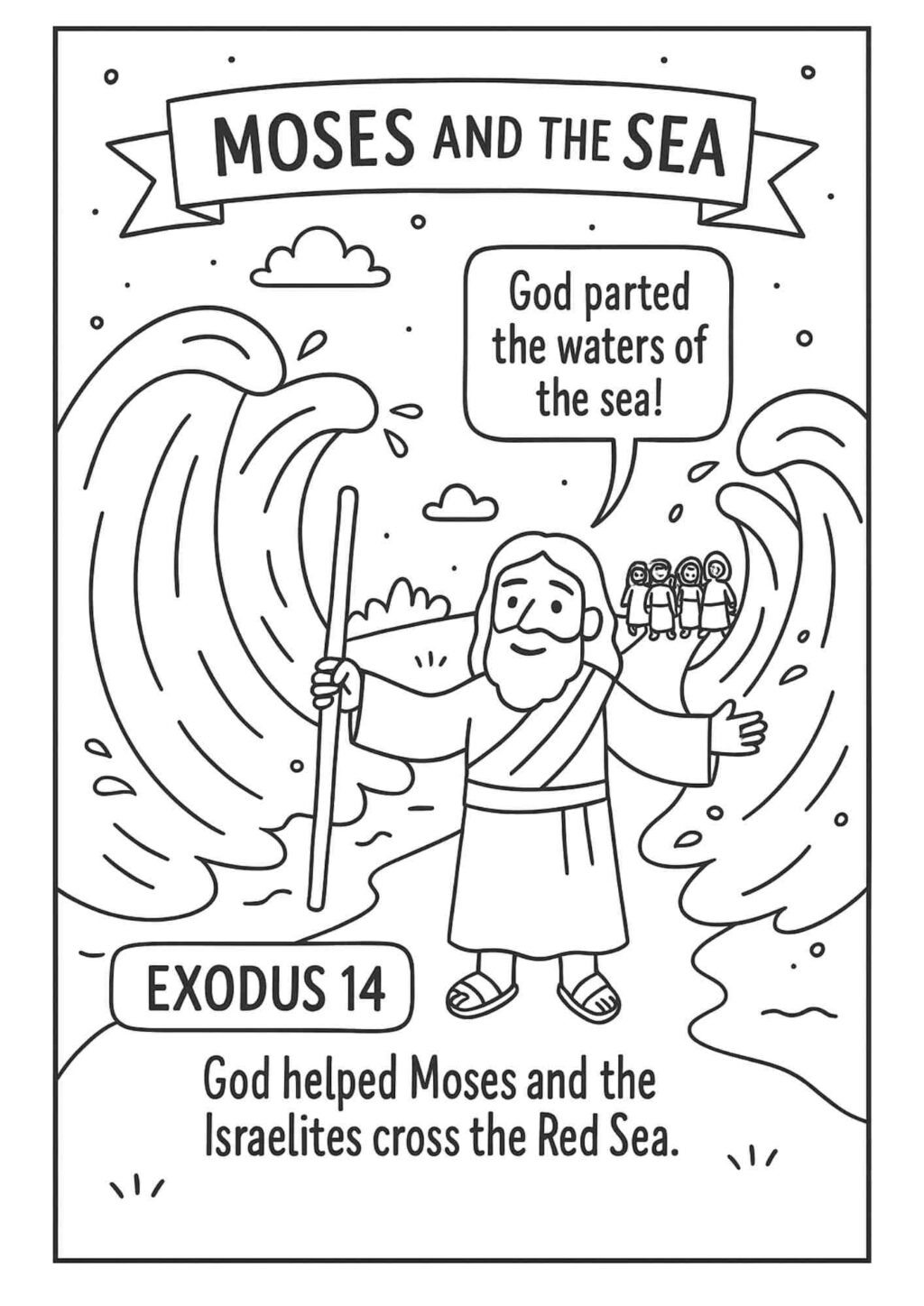 Old Testament Heroes Bible Coloring Pages – Free Printable Pack for ...
