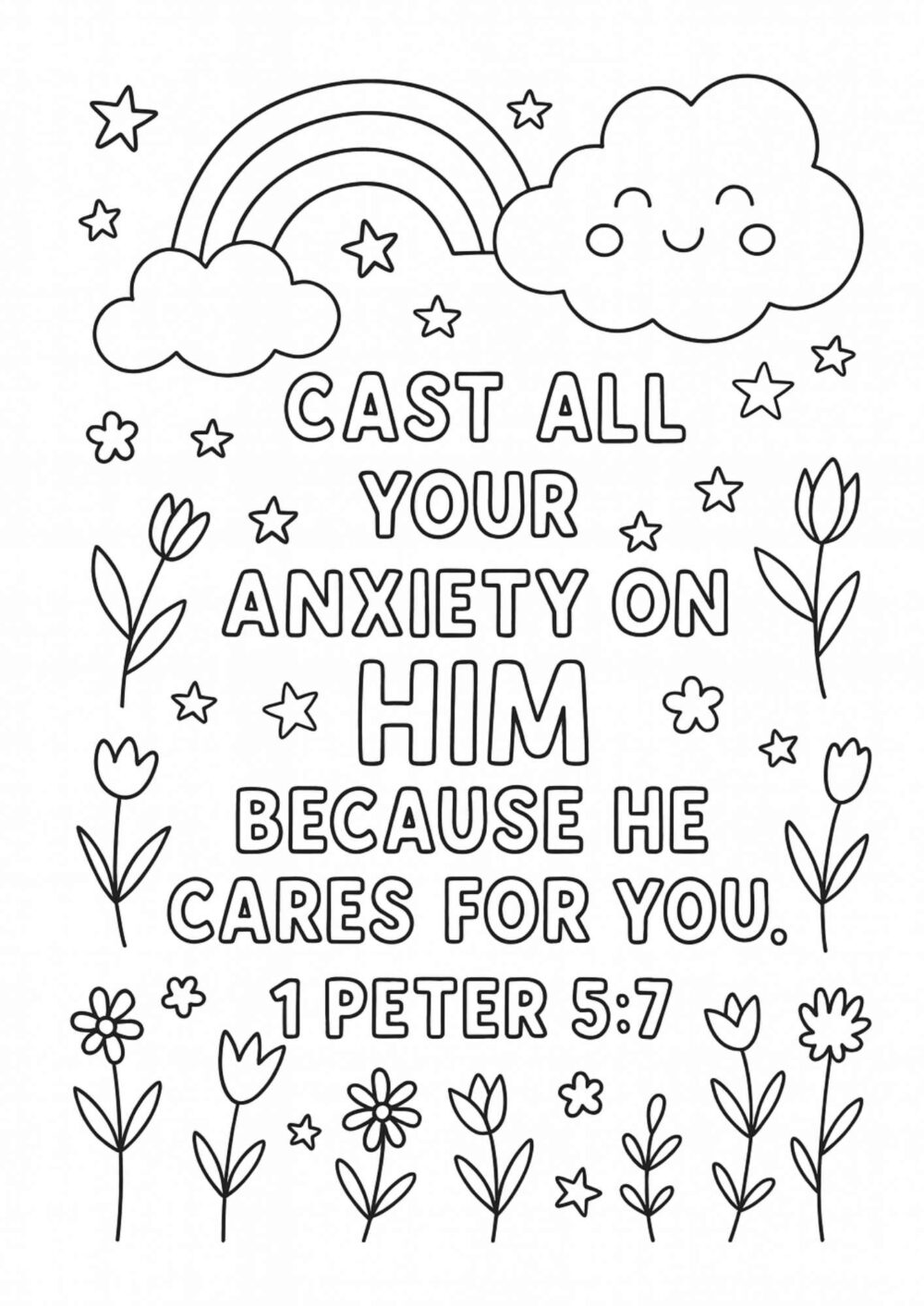 Bible Verses for Awesome Kids – Free Printable Mini Coloring Book (Ages ...