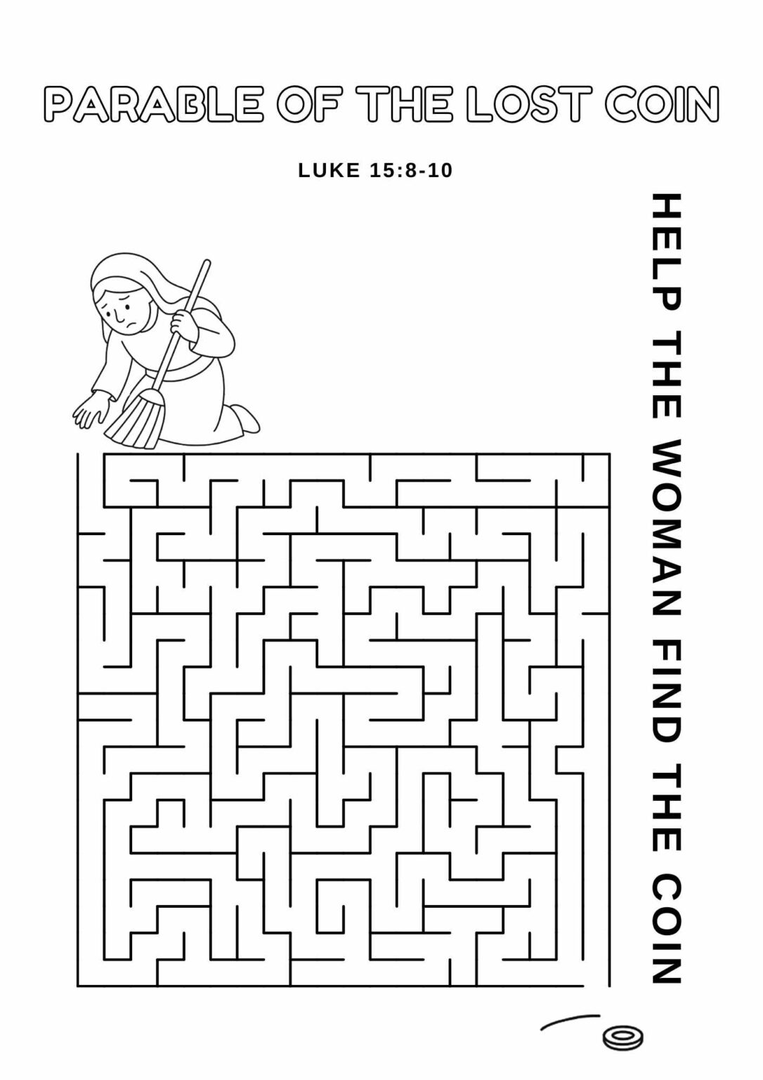 Luke 15 Activity Book for Kids – Free Bible Printable